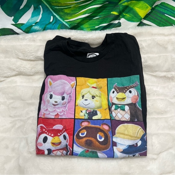 Nintendo | Tops | Euc Nintendo Animal Crossing Adult Small Animated ...